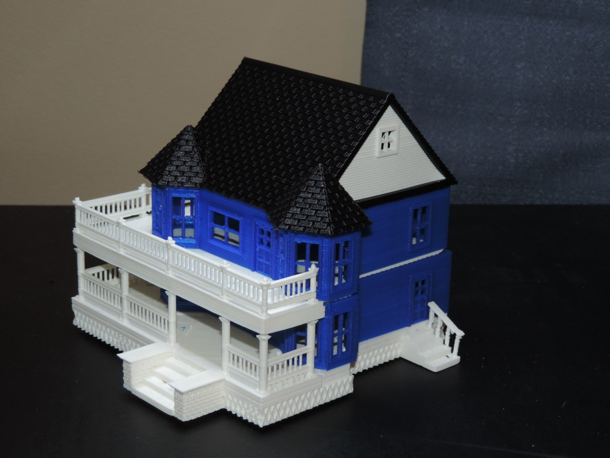 3D Print – Two Story House | Sarah Cath's Adventures