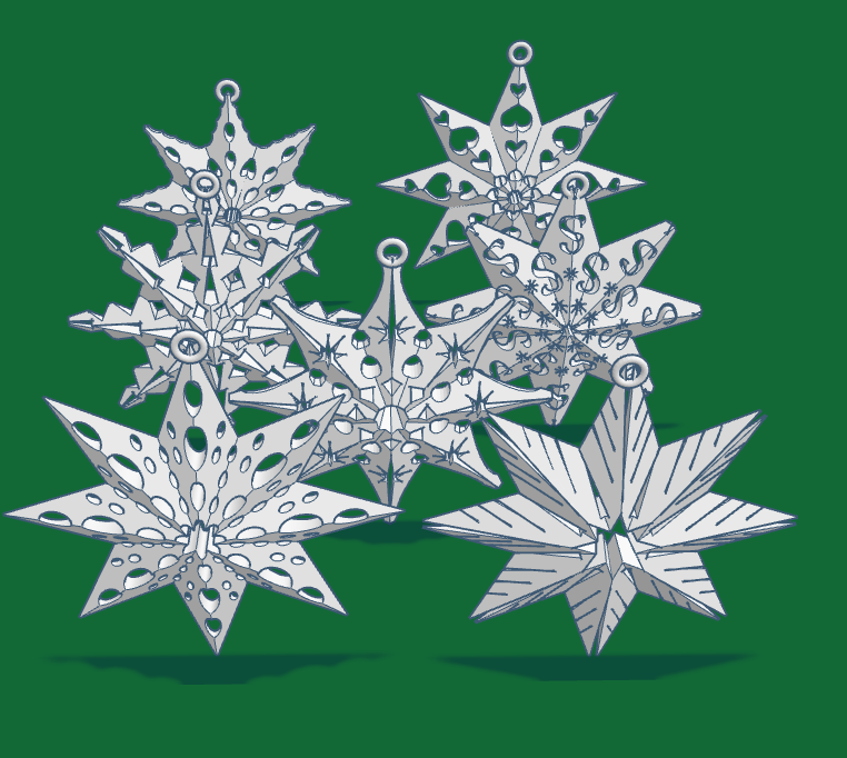 Creating a Snowflake in Tinkercad | Sarah Cath's Adventures